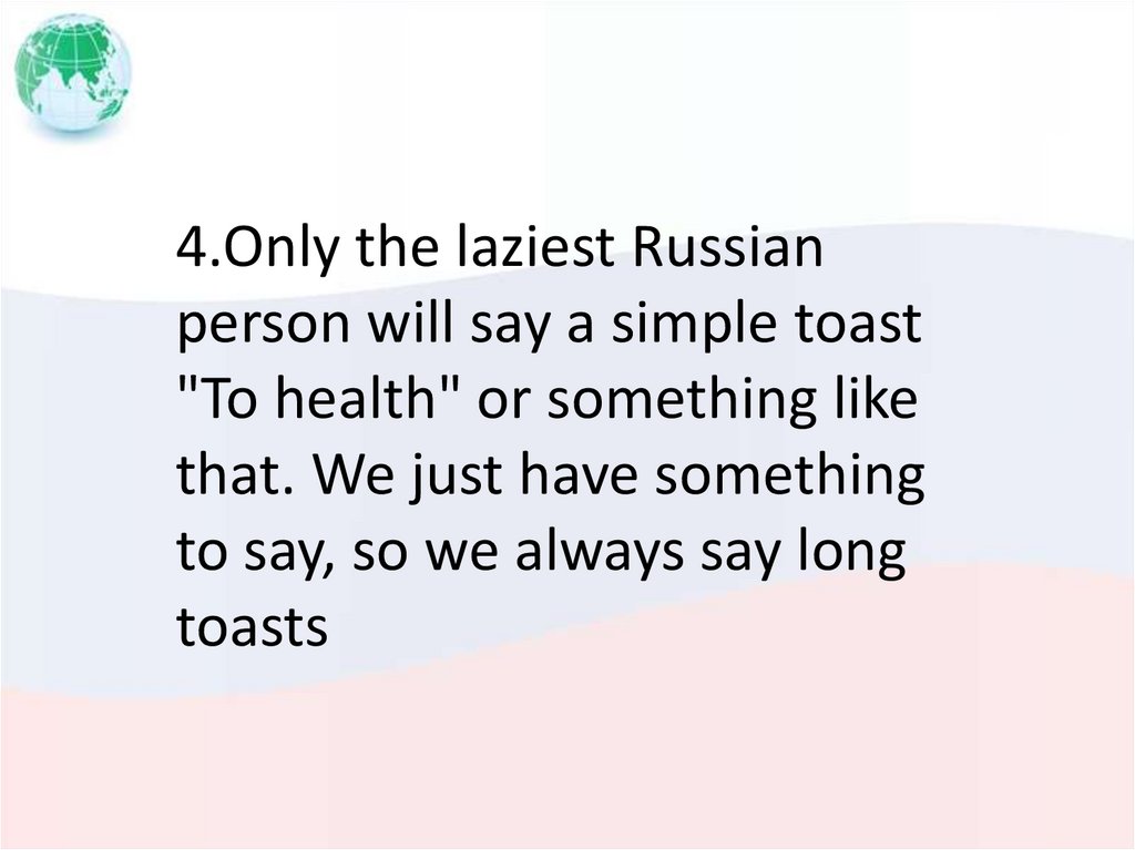 Top of Russian culture characteristics - online presentation