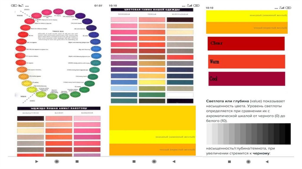 Теория цвета - презентация онлайн