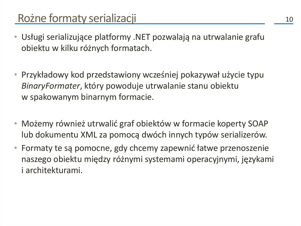 Programowanie zaawansowane - online presentation