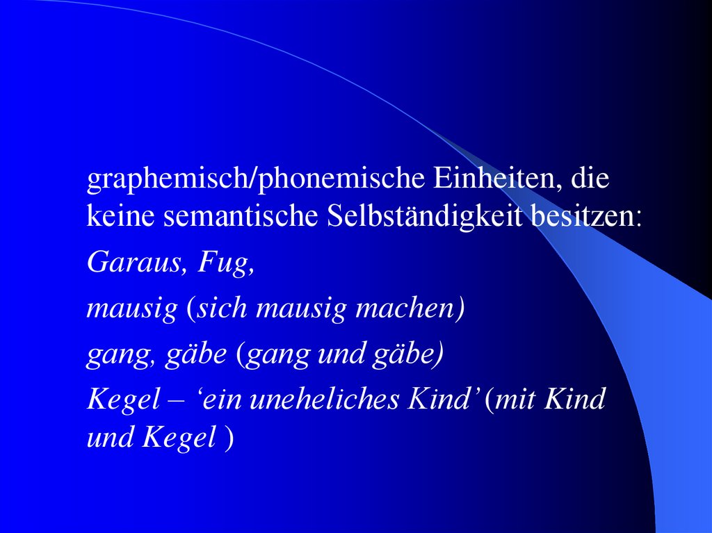 as Wort im Sprachsystem - презентация онлайн