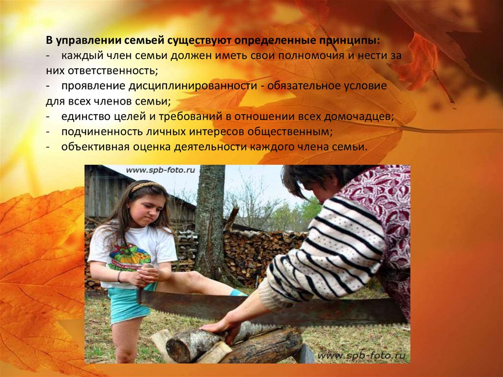 Трудовые отношения в семье презентация онлайн