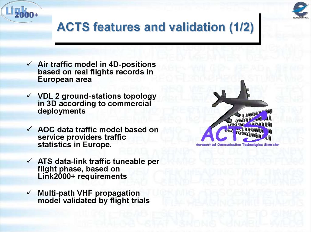 VDL 2 capacity simulations - online presentation