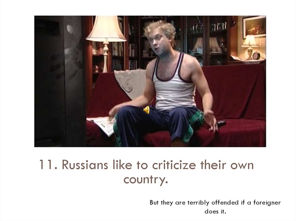 Culture Characteristics of Russian - презентация онлайн