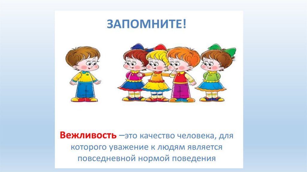 Развитие речи Вежливые слова презентация онлайн