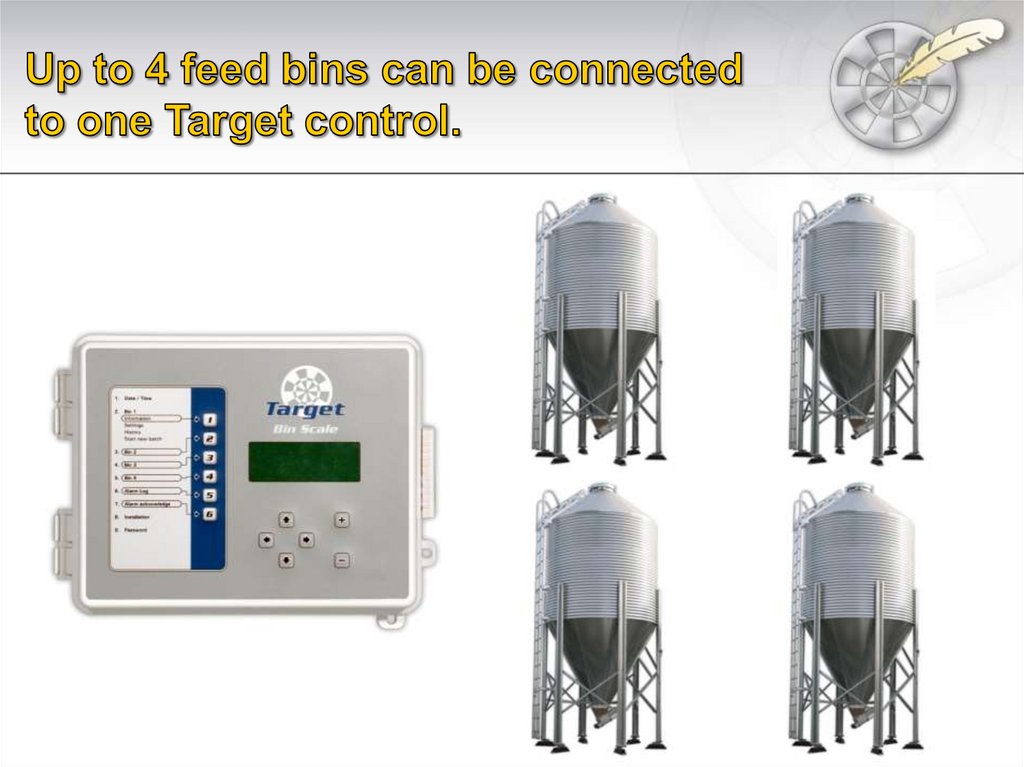 Target feed bin weighing systems - презентация онлайн