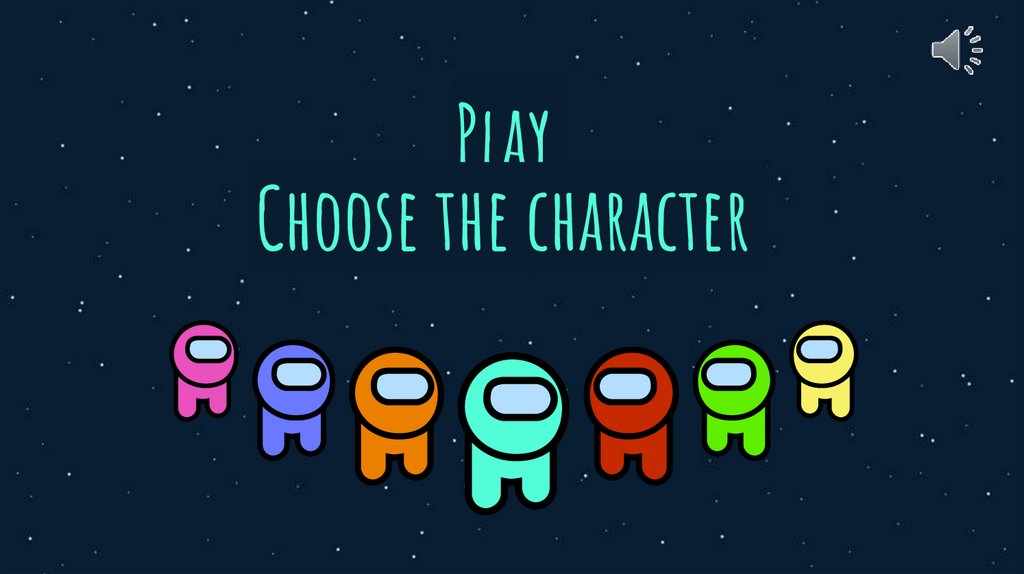 Choose the character - презентация онлайн