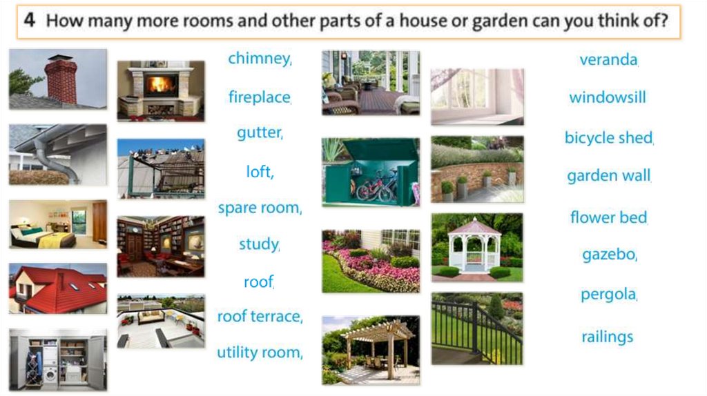 Vocabulary. Describing houses and homes - презентация онлайн