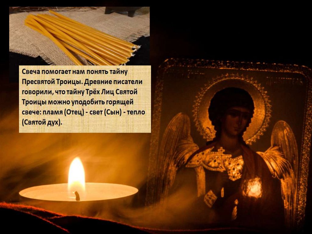Церковная свеча - презентация онлайн