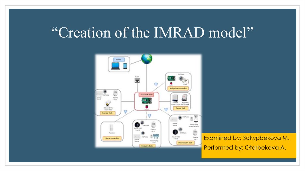 Creation of the IMRAD model - презентация онлайн