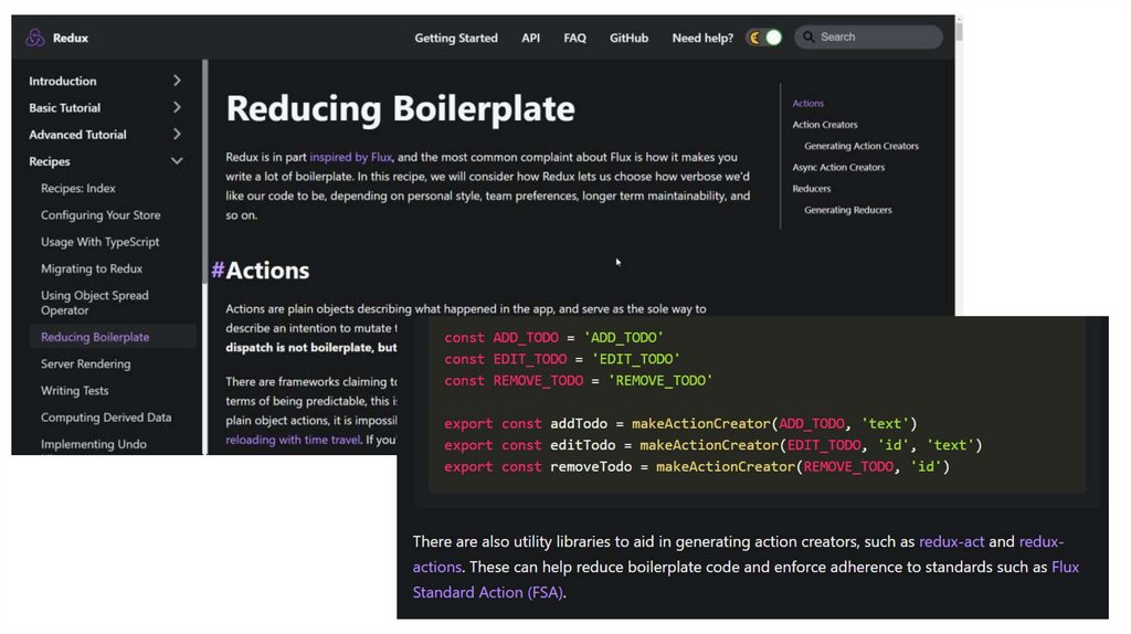 Redux без копипаста - online presentation
