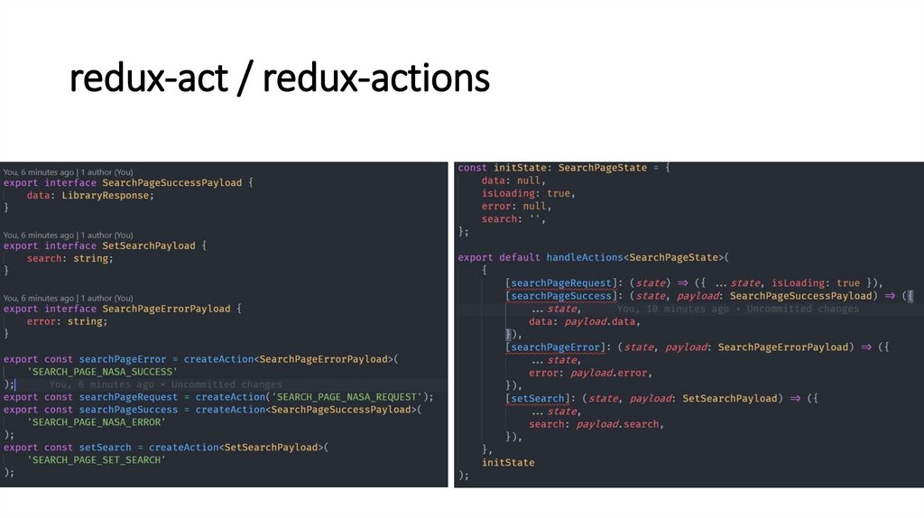 Redux без копипаста - online presentation