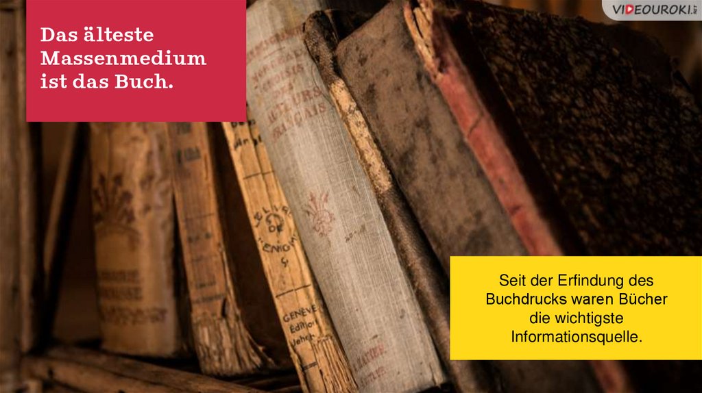 Funktionen der Massenmedien - презентация онлайн