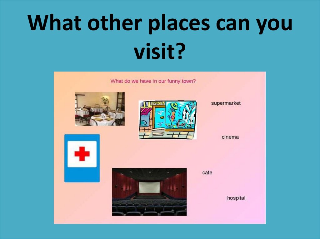 In our town… - презентация онлайн