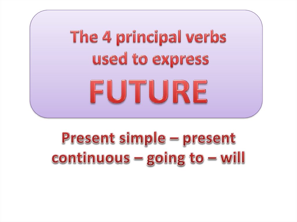 Present Simple 