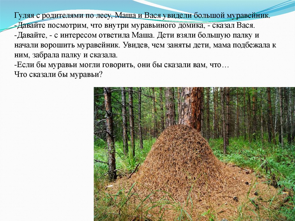Экологические ситуации для младших школьников - презентация онлайн